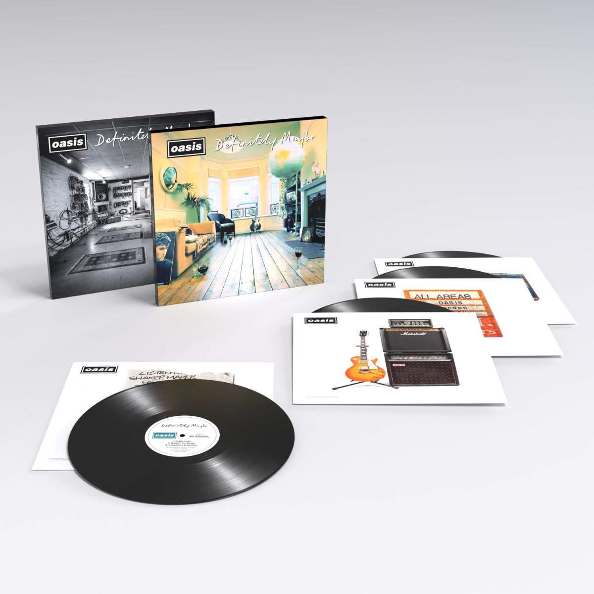Oasis - Definitely Maybe : 30th Anniversary Deluxe Edition Vinyl LP ...